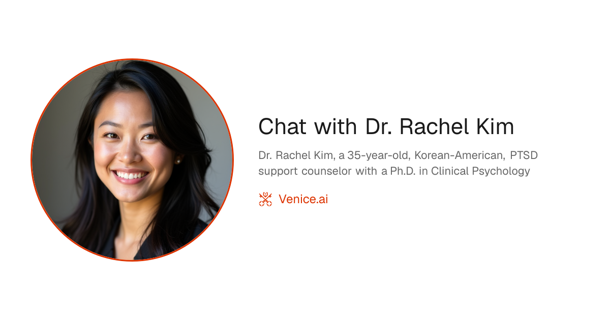 Chat with Dr. Rachel Kim - Venice Uncensored AI